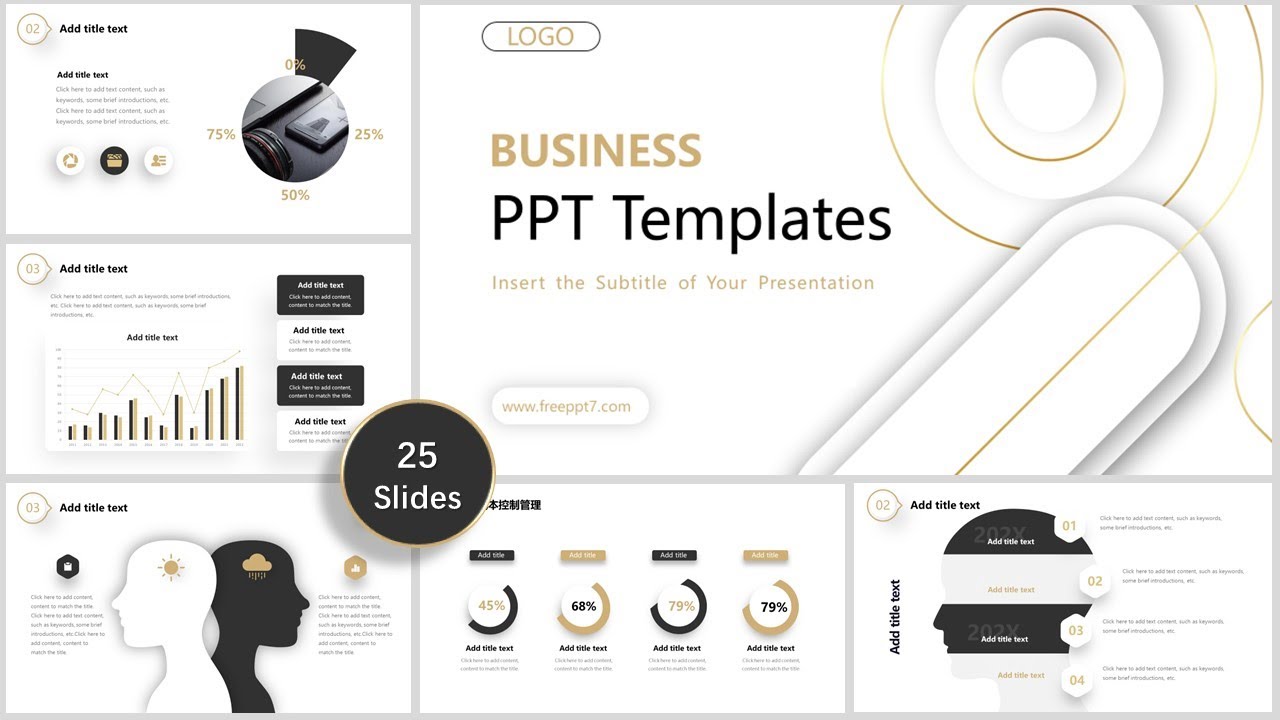 Great! Golden Mid-Year Summary PowerPoint Templates | Free - YouTube