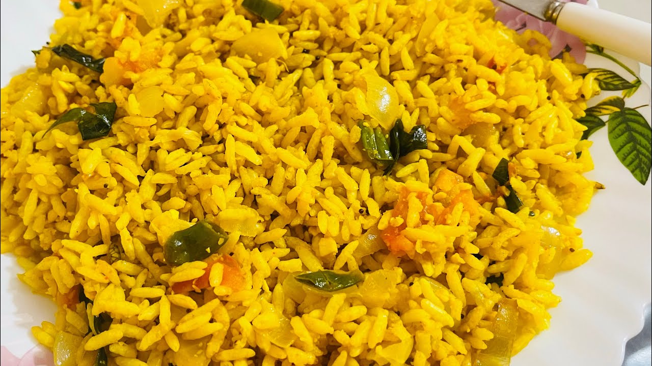 Mandakki Oggarane | Spicy Puffed Rice | Mandakki Usli | Puffed Rice ...