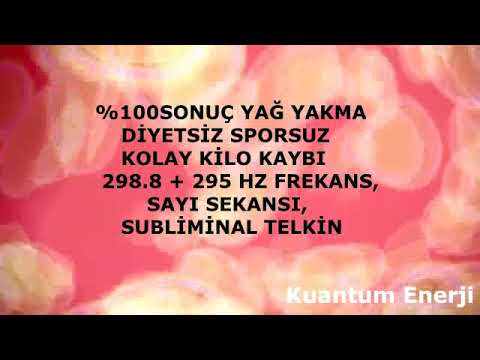 SAĞLIKLI VE FİT OLMAK KİLO VERMEK BU FREKANS VE OLUMLU TELKİNLER İLE MÜMKÜN 21 GÜN DE İDEAL BEDEN