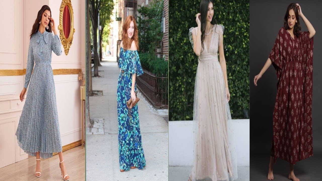 Types Of Maxi Dress With Names For Girls / Types Of Korean Maxi Dress ...