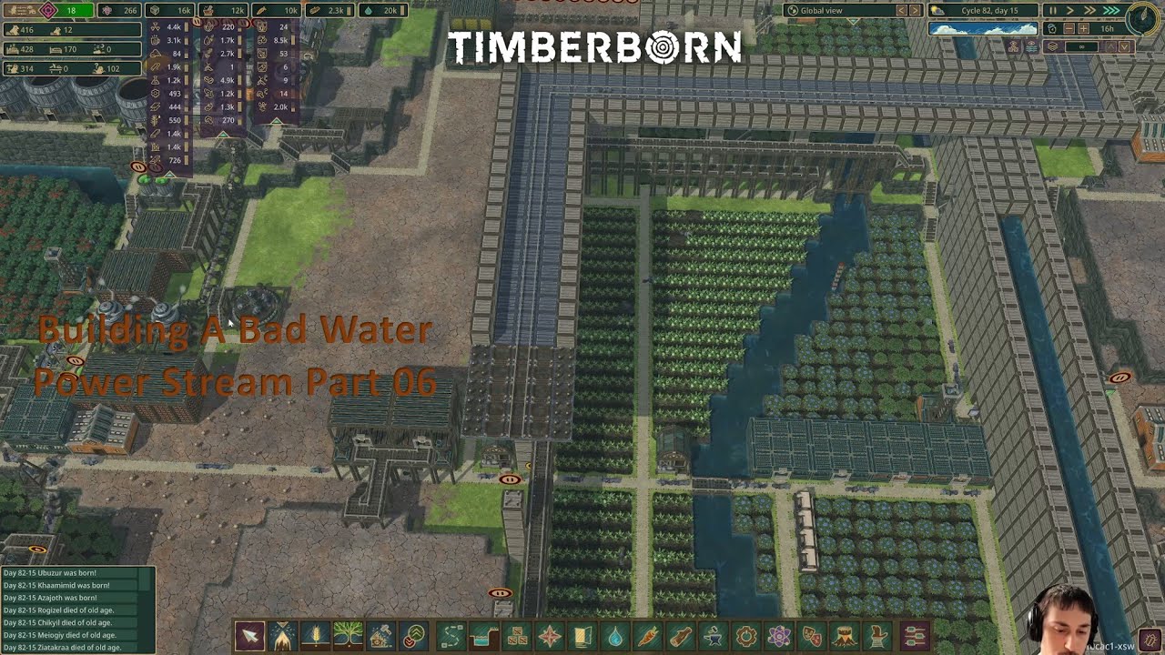 Timberborn Building A New Bad Water Power River Part 06 - YouTube