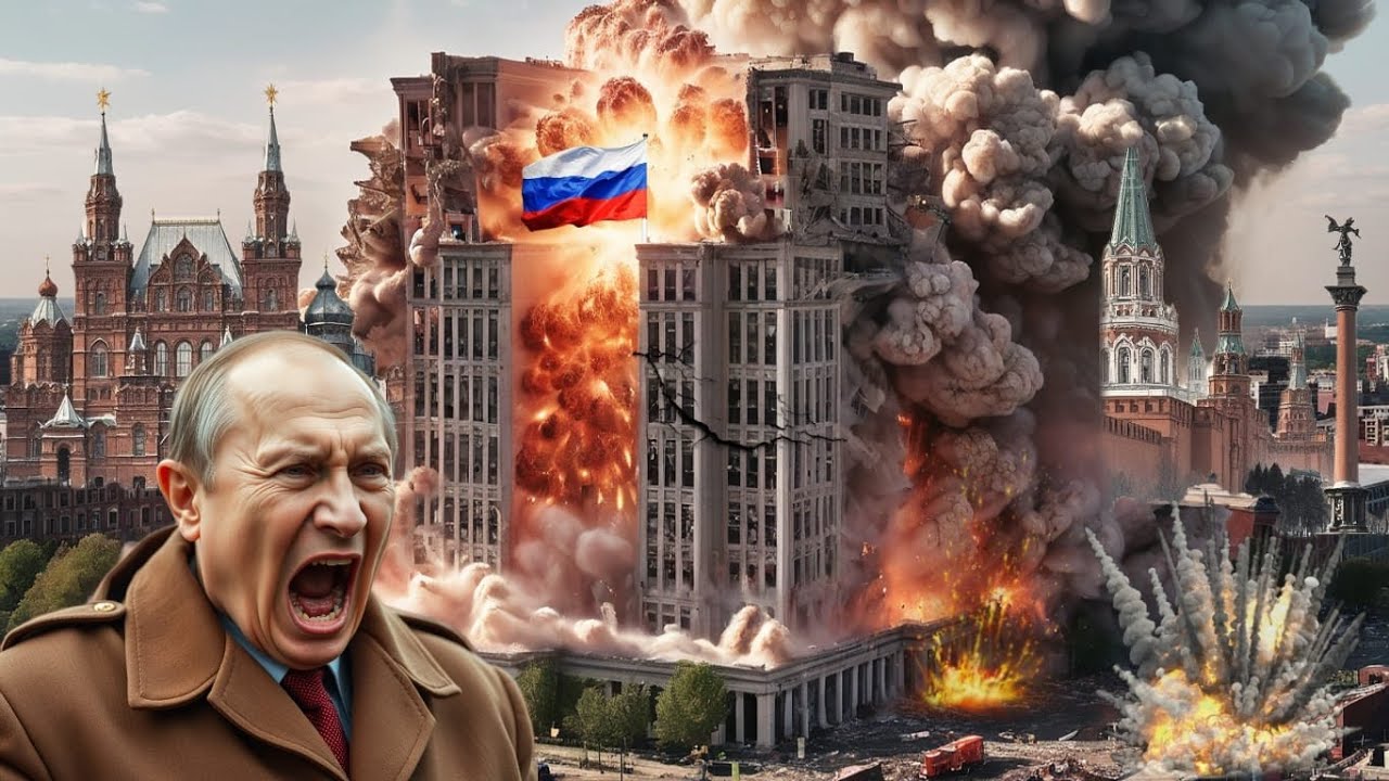 HUGE EXPLOSION IN MOSCOW CITY! PUTIN'S PRESIDENTIAL PALACE DESTROYED BY ...