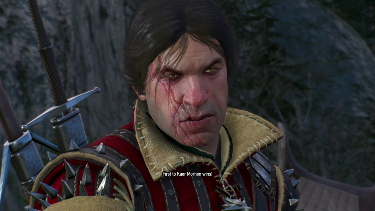 Witcher 3 Wild Hunt Defeat Forktail in Cave - YouTube