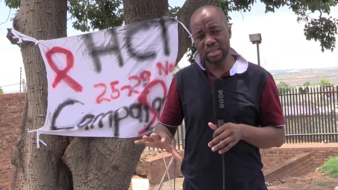 Xolani Gwala visits Alex Clinic - YouTube