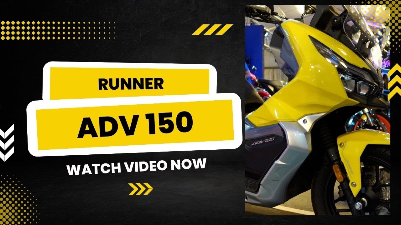 RUNNER ADV 150 on 6th Dhaka Bike Show 2022 & 15th Dhaka Motor Show 2022 ...