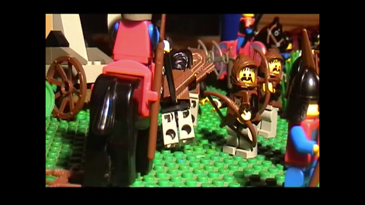 Medieval Lego Battle - Stop Motion - YouTube