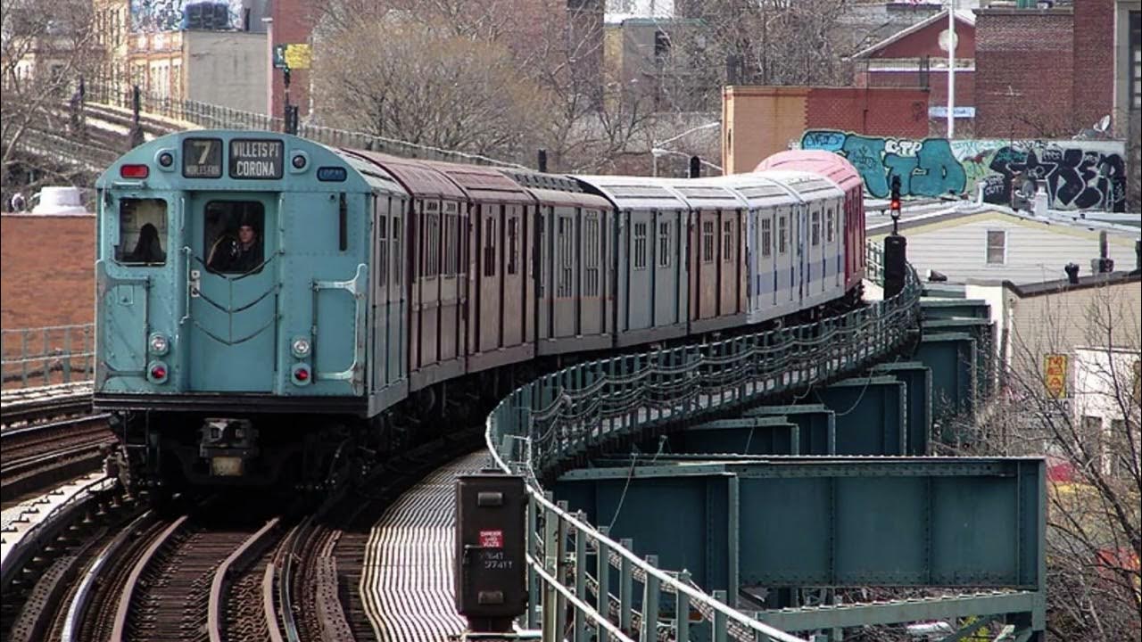 The R33WF NYC Subway Car Slideshow(Redbird Month) - YouTube
