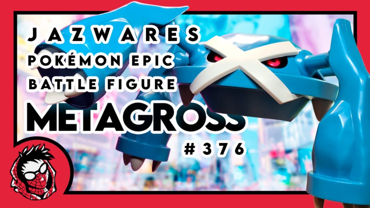 EXCLUSIVA, AÚN NO LLEGA A TIENDAS | Jazwares Metagross | # 376 ...