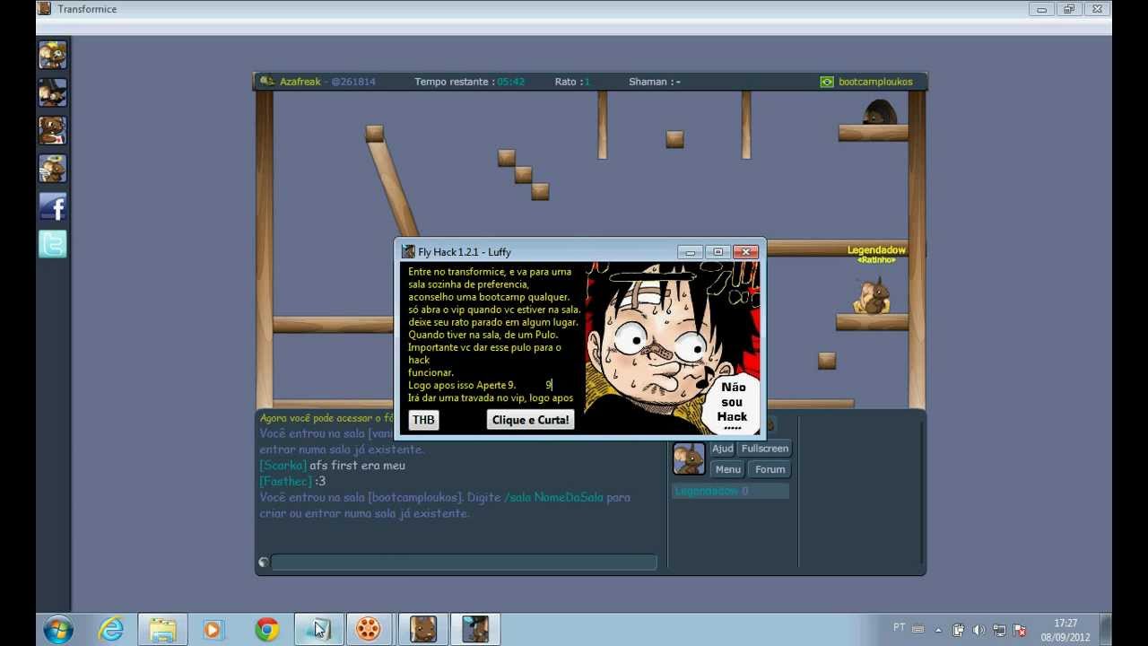 Fly Hack e Anti-Ban Transformice 1.50 - YouTube