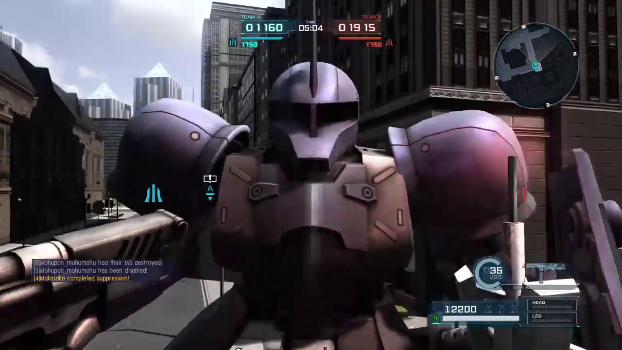 Zaku 1 (Gerhart Schmitzer) w/ mmp80 - MOBILE SUIT GUNDAM BATTLE ...