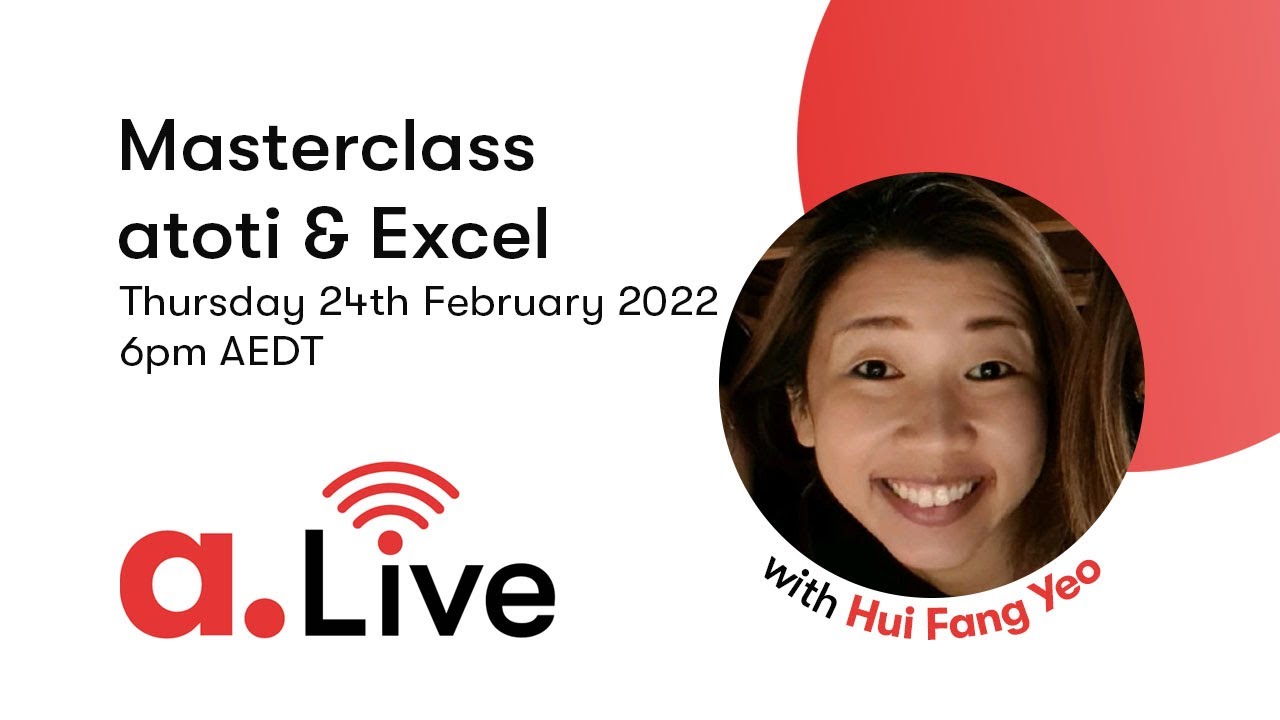 Masterclass Asia - atoti & Excel - YouTube