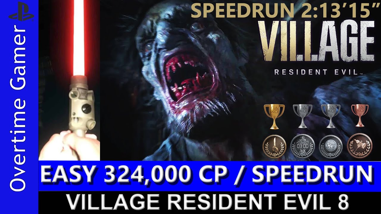 Resident Evil 8 Village - Lightsaber / LZ Answerer / SPEEDRUN / Knives ...