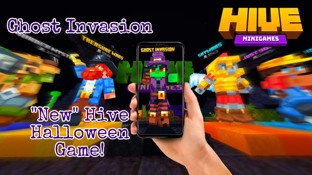 My Hive Ghost Invasion experience as a MOBILE player… - YouTube