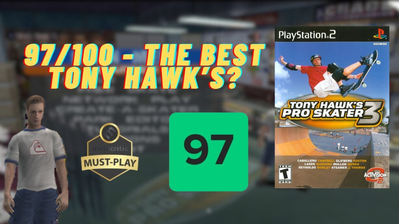 Tony Hawk's Pro Skater 3 - The GOAT? (Full game playthrough - PS2 ...