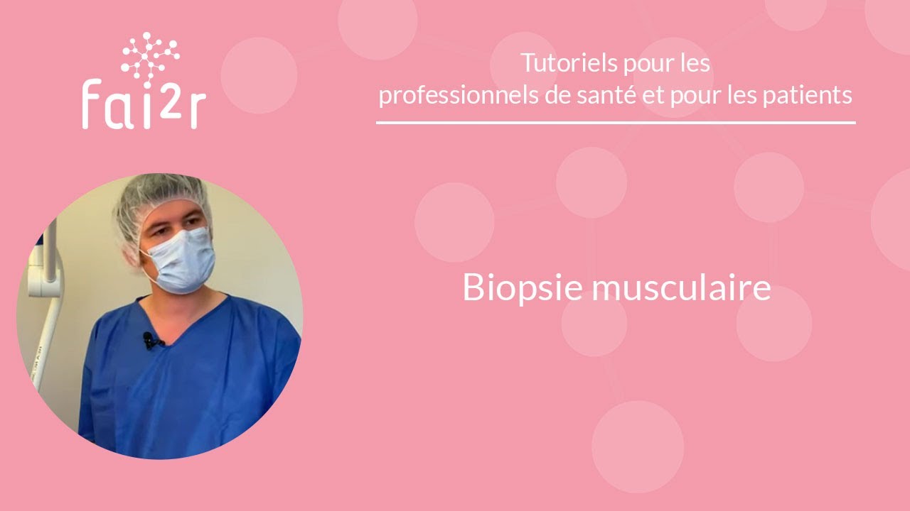 Réaliser une biopsie musculaire - YouTube
