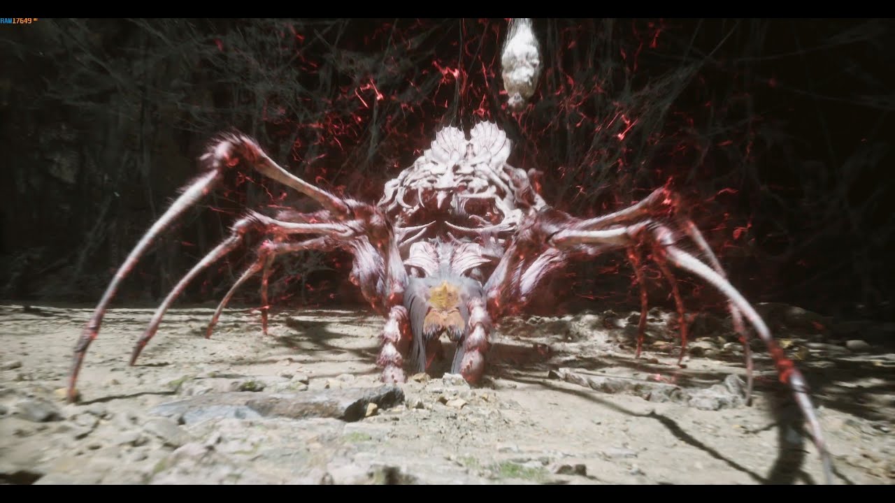 A giant Violet SPIDER boss (Black Myth: Wukong) - YouTube