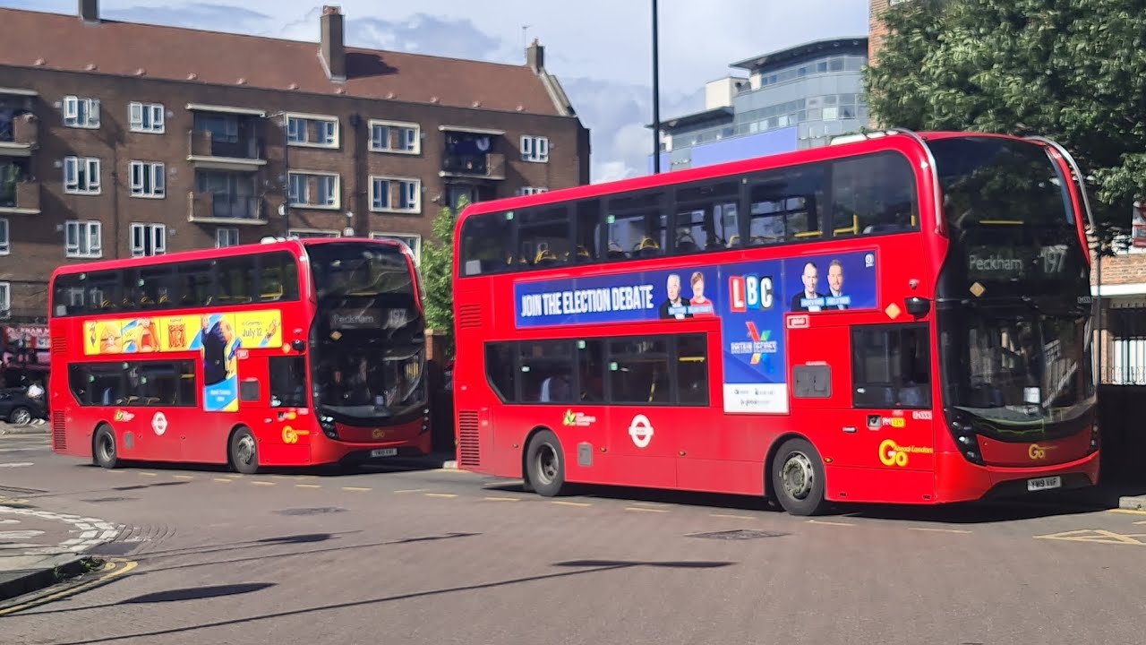 FRV. London Central Bus Route 197: Croydon Town Centre - Peckham ...