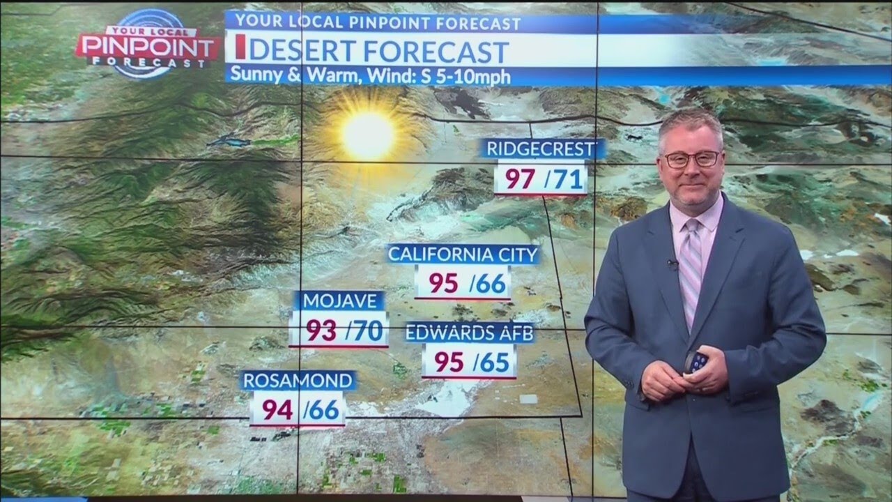 Expect temperatures in the 90s throughout the weekend - YouTube