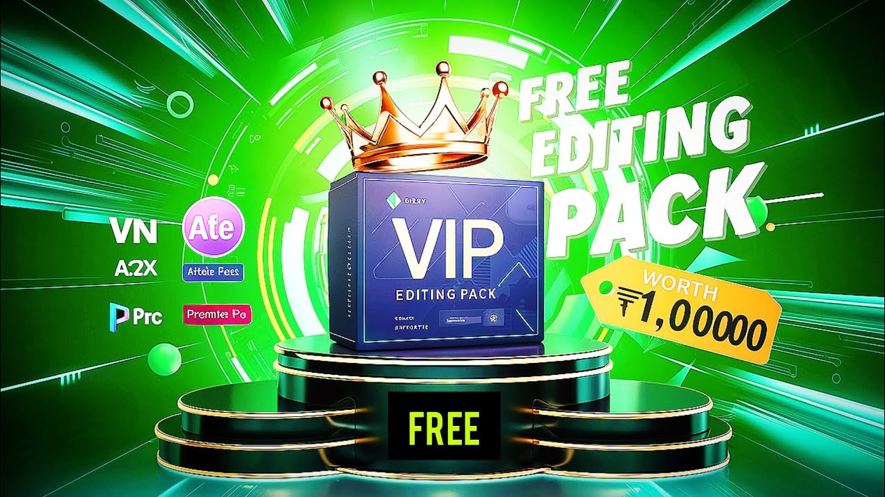 Free VIP Video Editing pack in 2024 (4k) | Best Video editing pack in ...