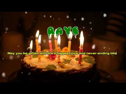Happy Birthday RAYE   Happy Birthday Song   Birthday Wishes   Birthday Party