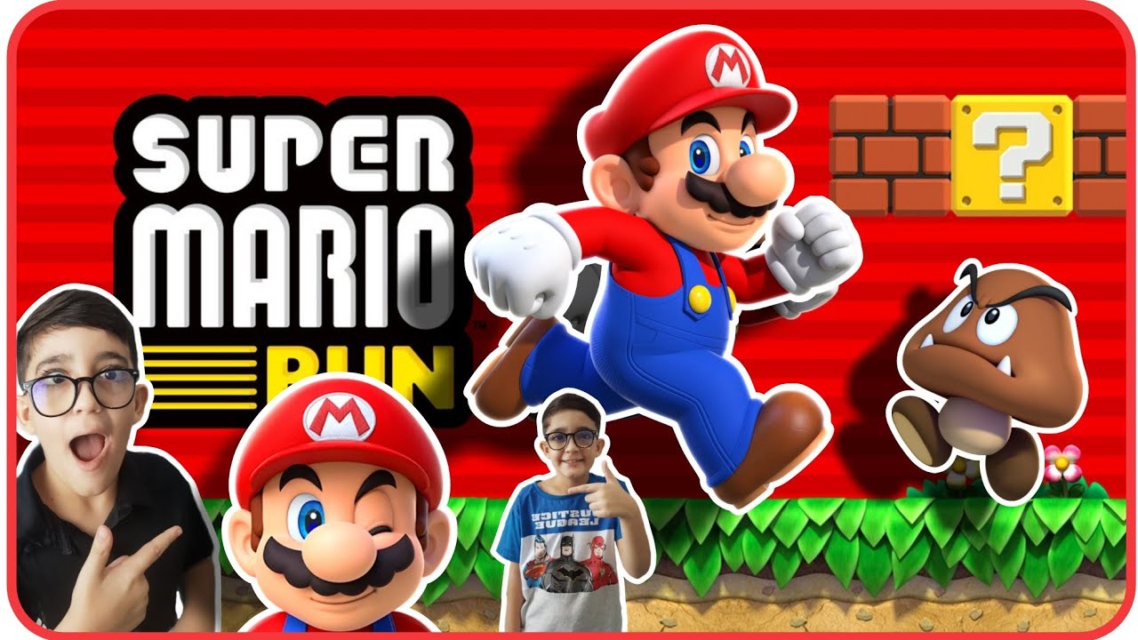 Super Mario Run - O Super Mario Enfrentou O Goomba! 💩 E Ganhou Na ...