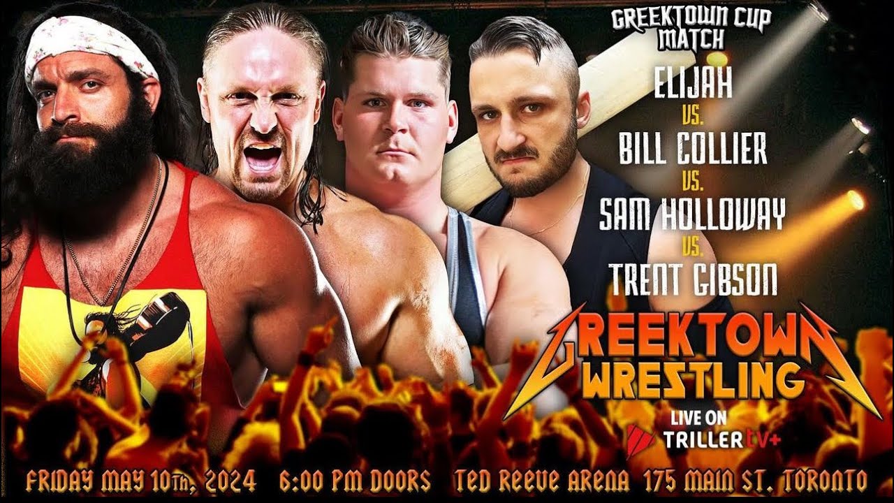 Sam Holloway vs. Elijah vs. Bill Collier vs. Trent Gibson - Greektown ...