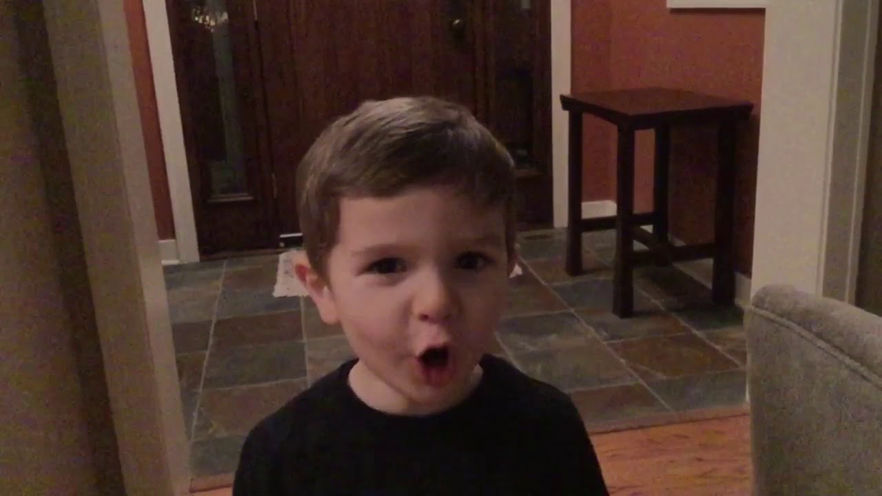 Kid thinks he is COOL😎 burping in slow motion - YouTube