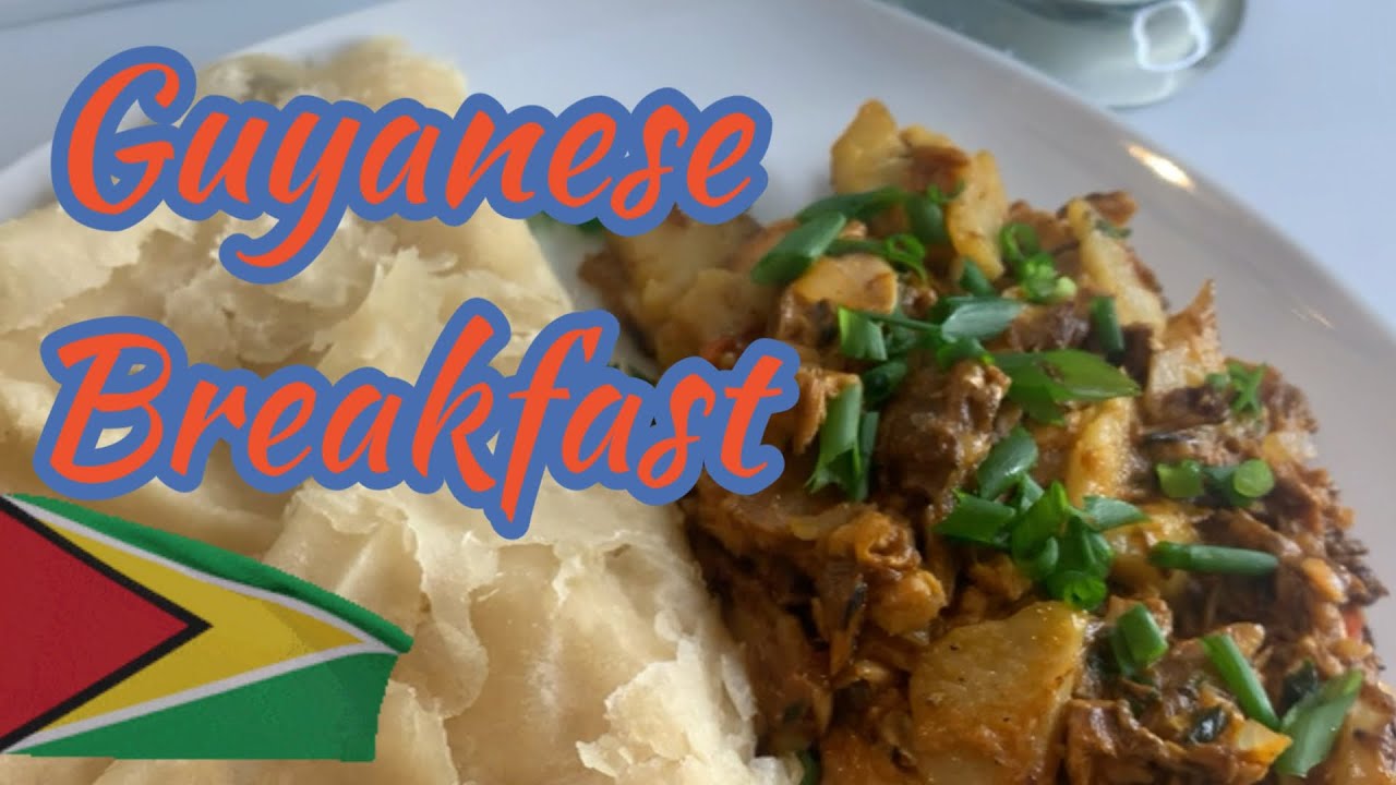 Guyanese Breakfast (Paratha Roti/Mackerel with Potato) - YouTube