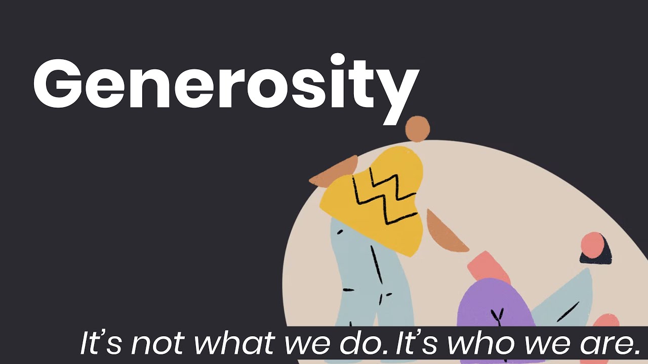 August 21, 2022 | Generosity Pt. 1: Becoming People Of Generosity - YouTube