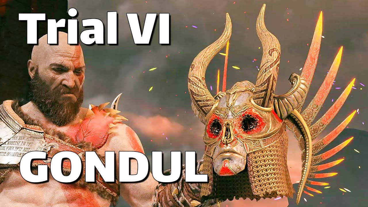 GOD OF WAR PC Muspelheim Trial VI Valkyrie GONDUL 4K - YouTube