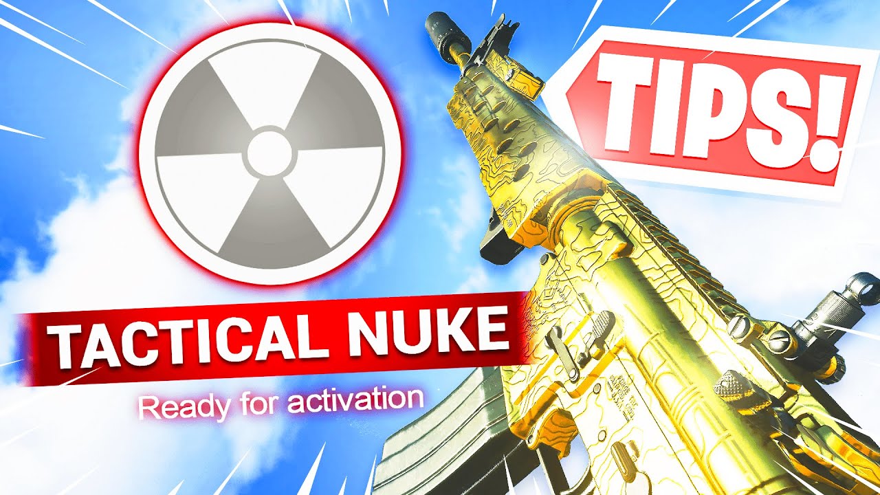 EASIEST WAY TO GET A "TACTICAL NUKE" in Modern Warfare.. (TIPS and ...