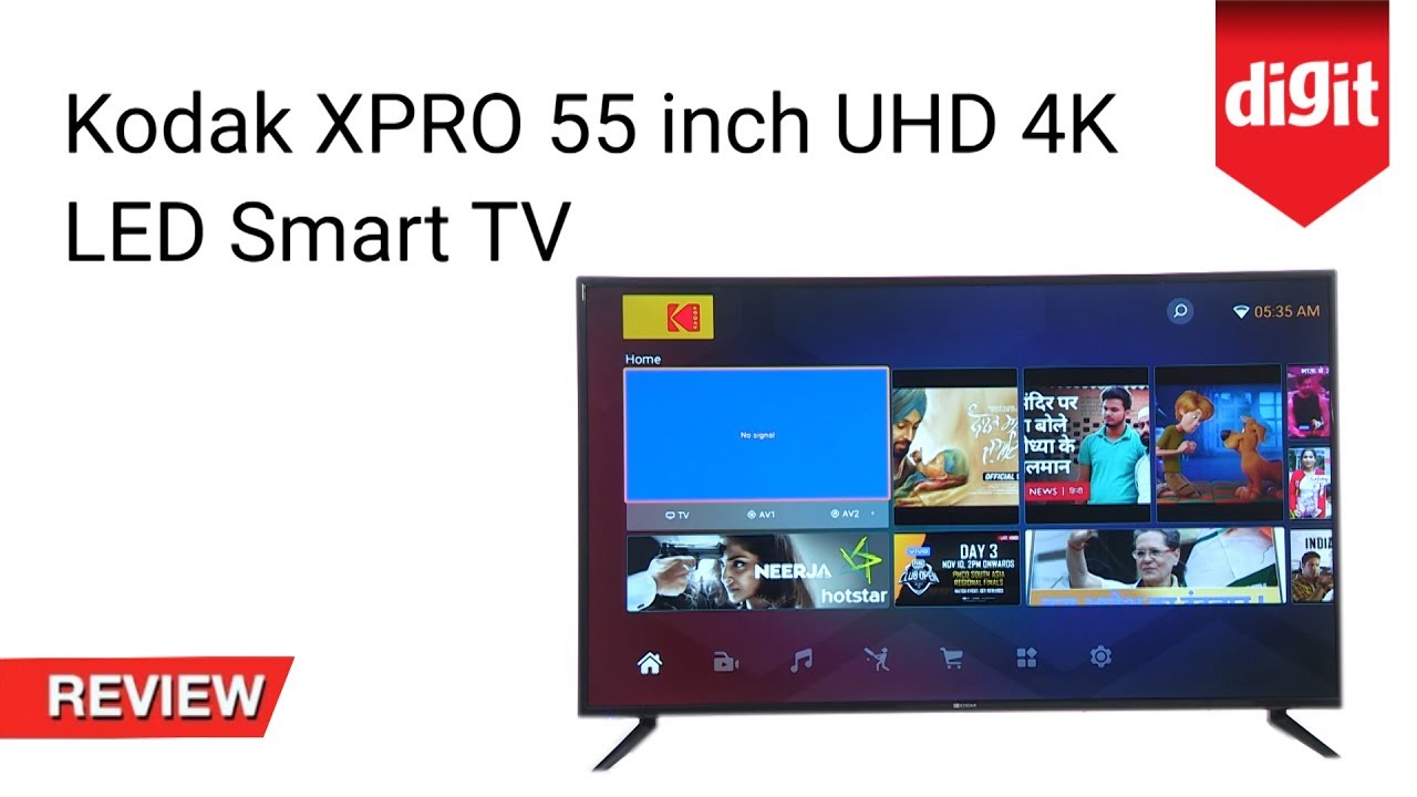 Tested! Kodak XPro 55 INCH UHD 4K LED Smart TV (55UHDXSMART 4K) Review ...