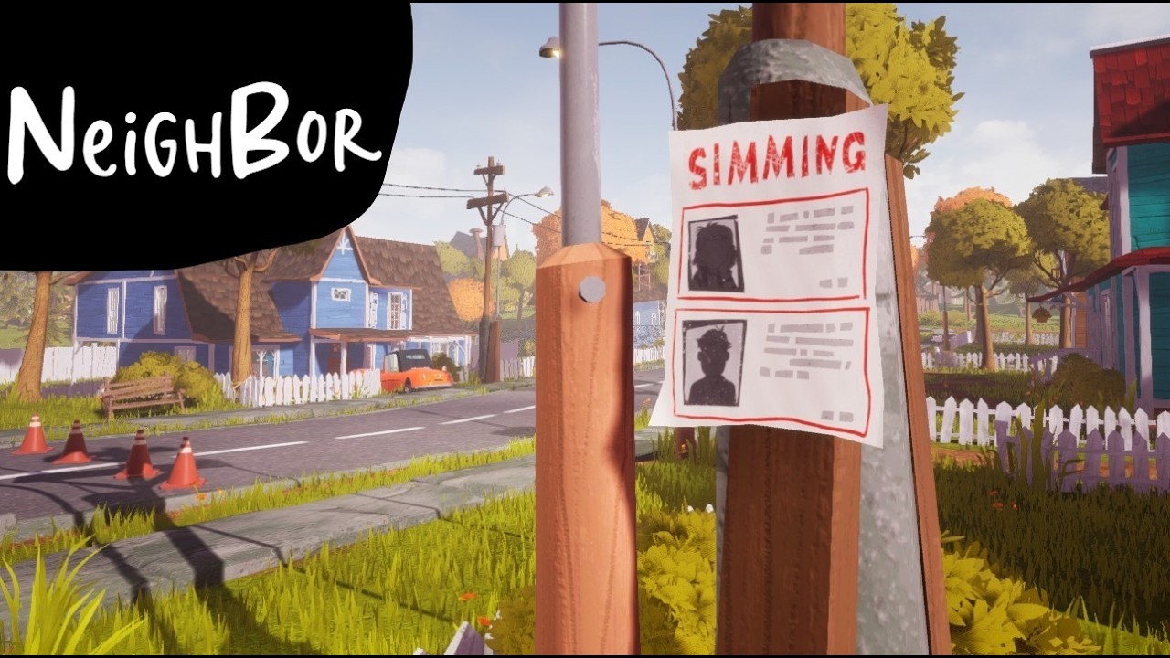 NeighBor (early demo) - Hello Neighbor mod kit - YouTube