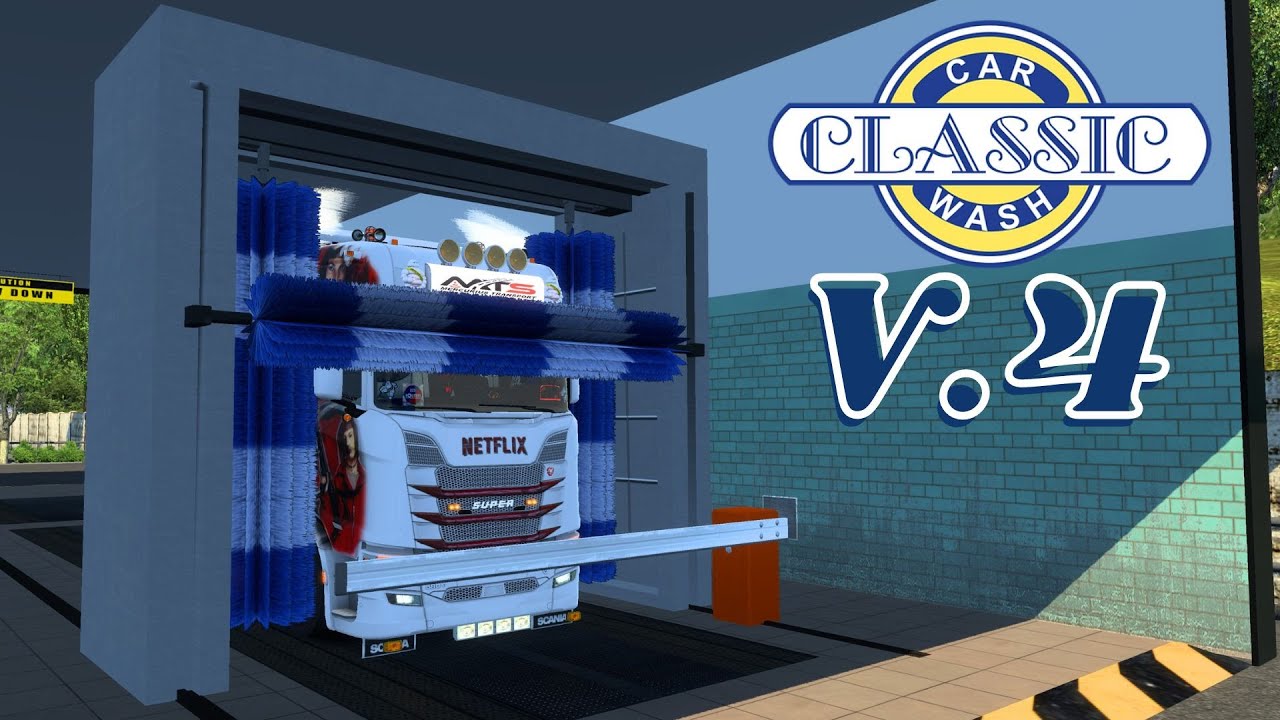 [ ETS2 1.45/1.46 ] V4 UPDATE TRUCK SERVICE | NEW PREFAB | UPDATE TRUCK ...