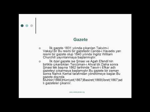 Tanzimat Edebiyatının Genel Özellikleri 2016 LYS