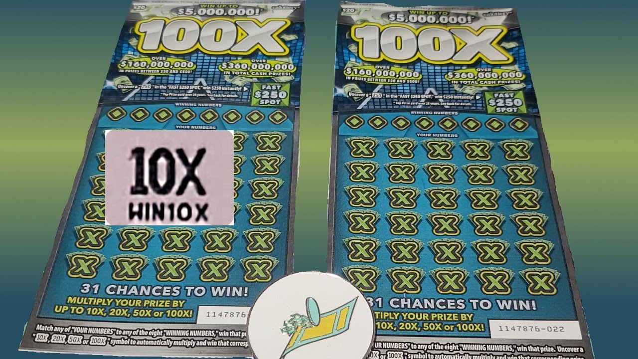 100 X ! CA Scratchers! 2 $20 Ticket Session! - YouTube