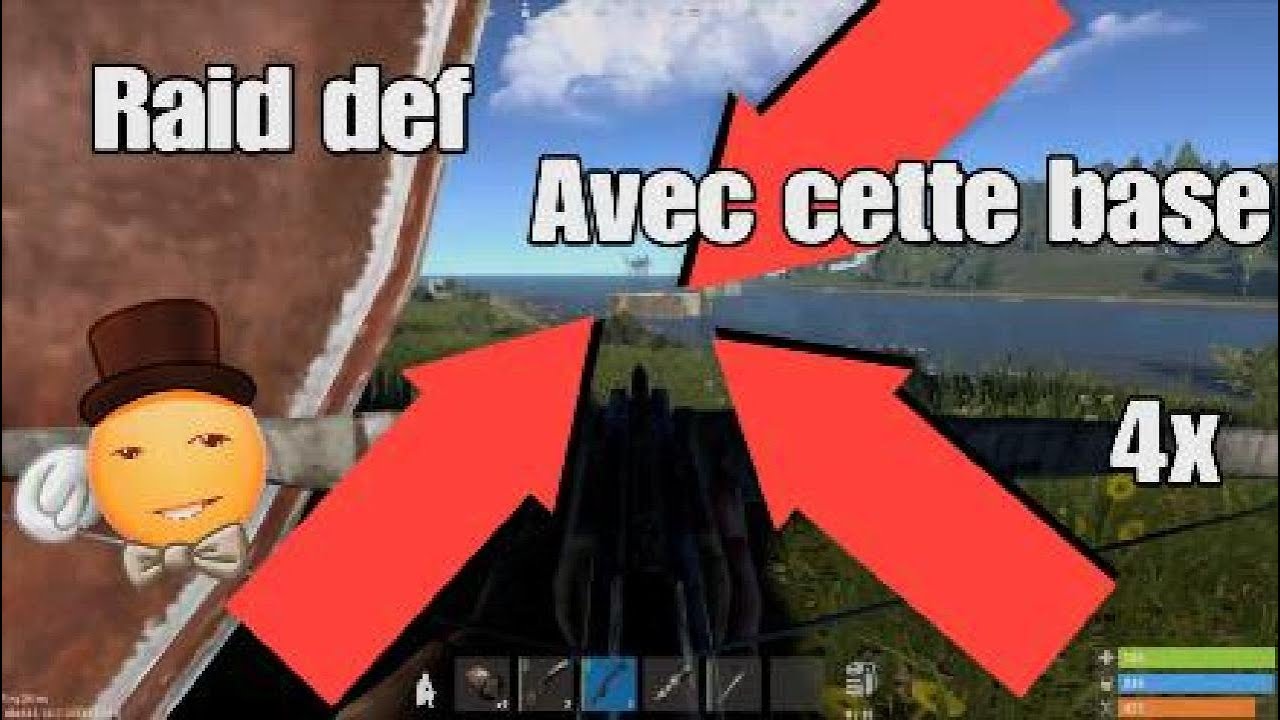 On sfait raid 4x en moins d'une heure de wipe dosé.Rust console Fr ...