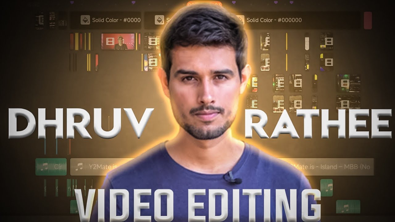 How To Edit Video Like Dhruv rathee In Mobile | Dhruv Rathee Jaisa ...