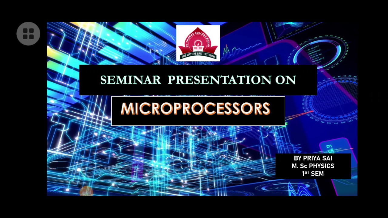 Ppt on Microprocessors #microprocessors #8085 - YouTube