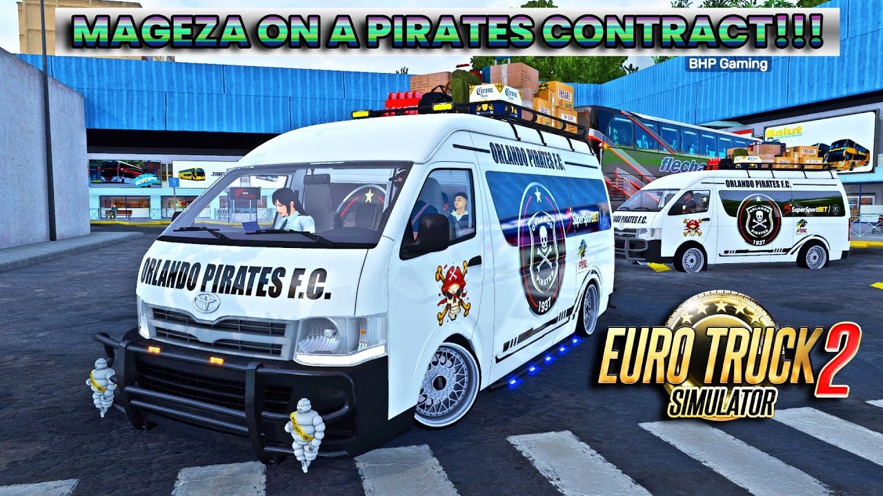 Mageza The Series Ep.14 | Toyota Quantum Taxi Convoy in Euro Truck ...
