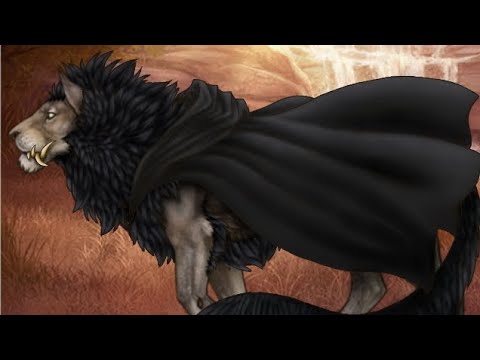 lioden decor SpeedPaint (The dark Prince- Adult Male Felis) - YouTube