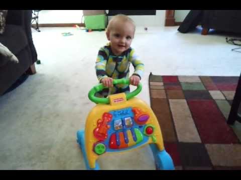 Miss Lexi Anne practicing her walking skills :)
