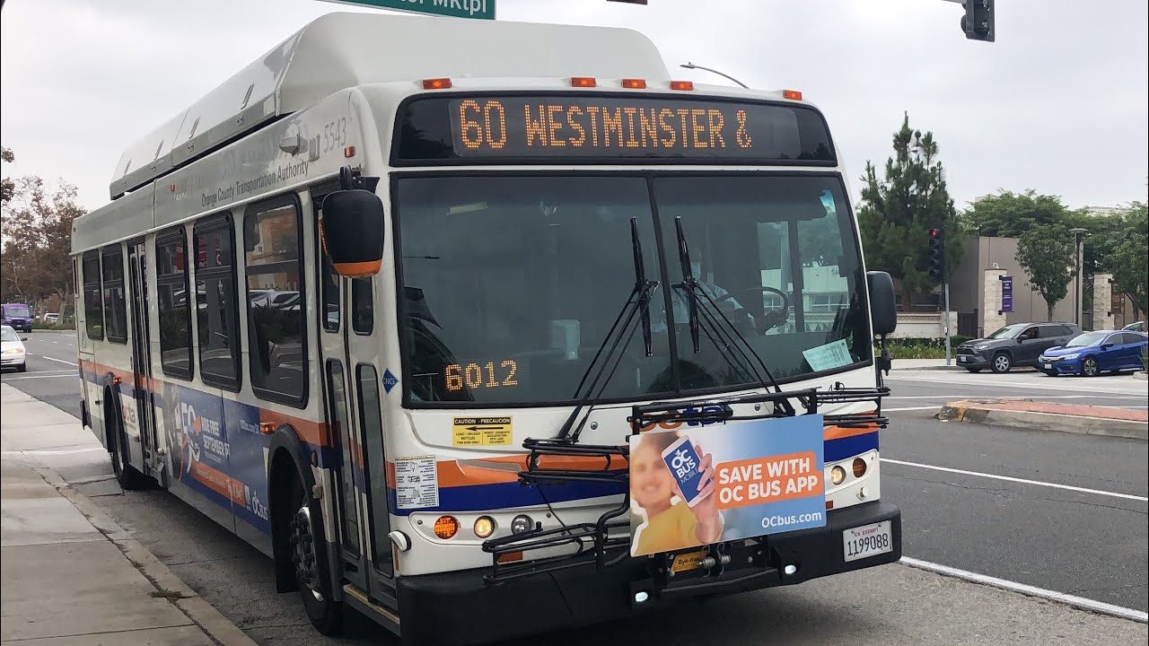 OCTA 2007 New Flyer C40LFR #5543 - YouTube