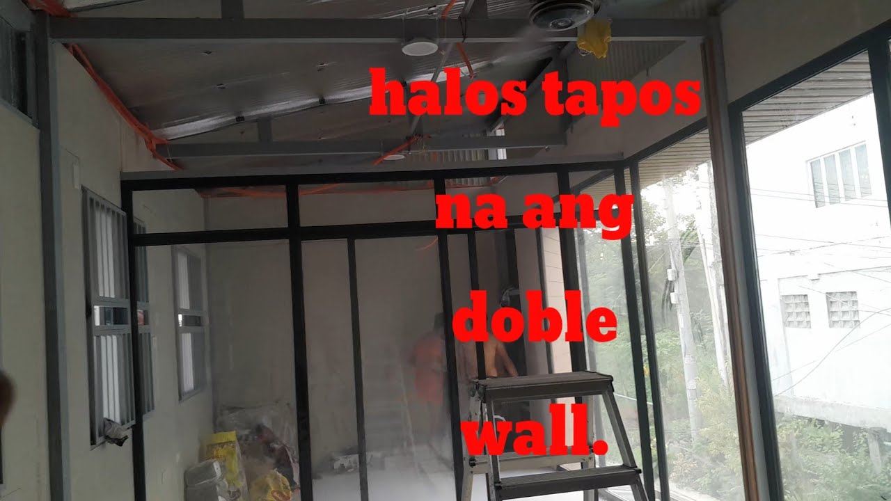 doble walling almost done - YouTube