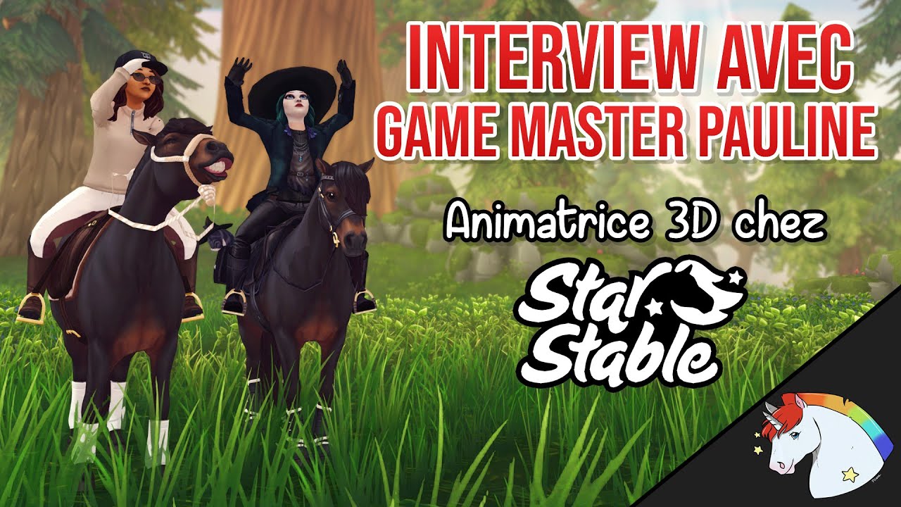 L'ANIMATION 3D CHEZ STAR STABLE ONLINE | Interview avec Game Master ...