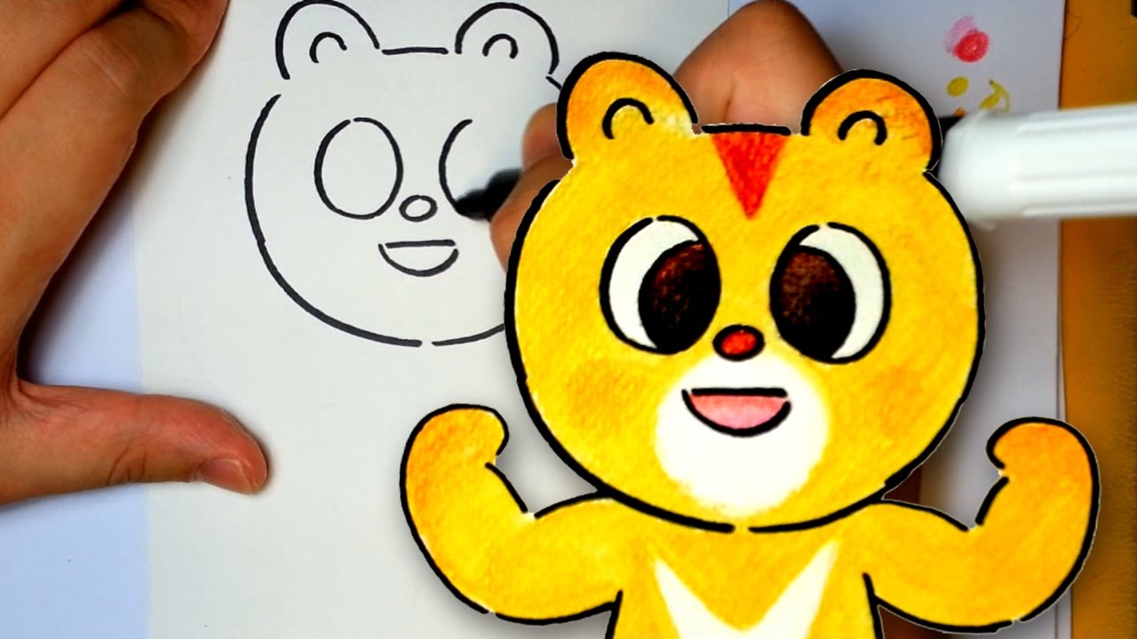 미니특공대 맥스 그리기 Drawing Max(MINIFORCE) - YouTube