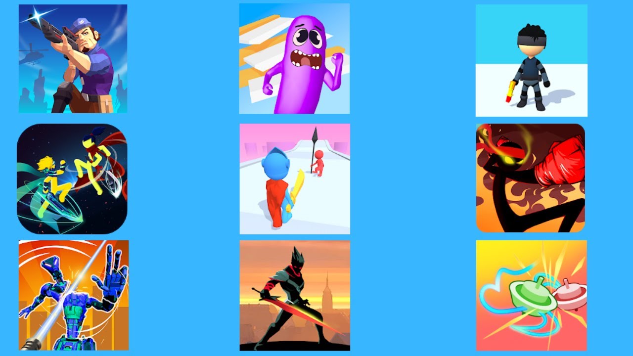 Bullet Master,Wacky Run,Sniper Runner,Stick Fight: Stickman War ...