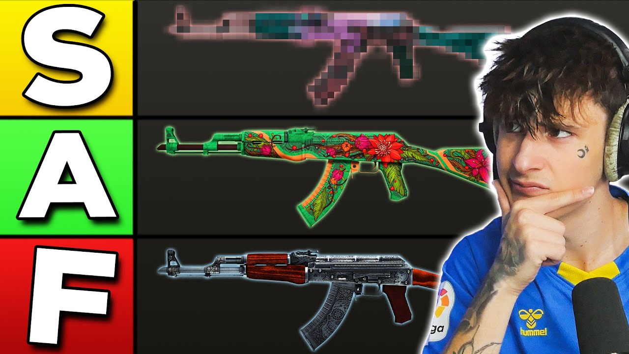 Ranking Every AK-47 SKIN in CS2! (big update) - YouTube