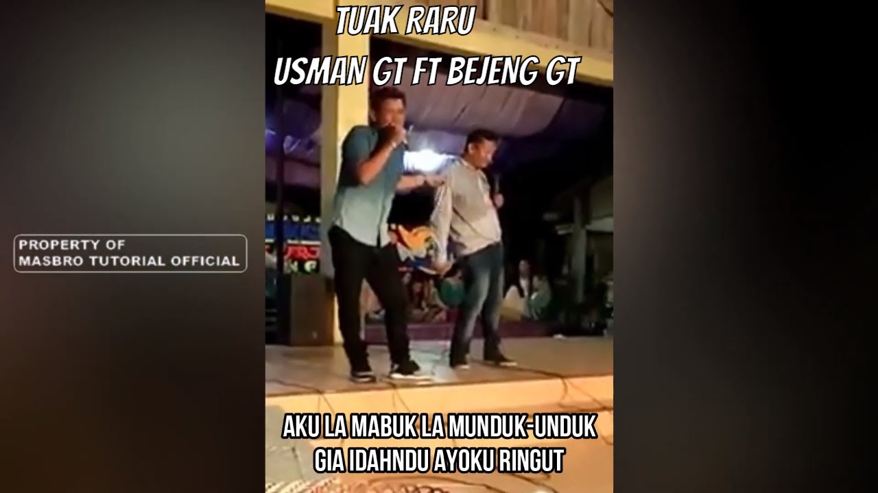 TUAK RARU USMAN GINTING FT BEJENG GINTING - YouTube