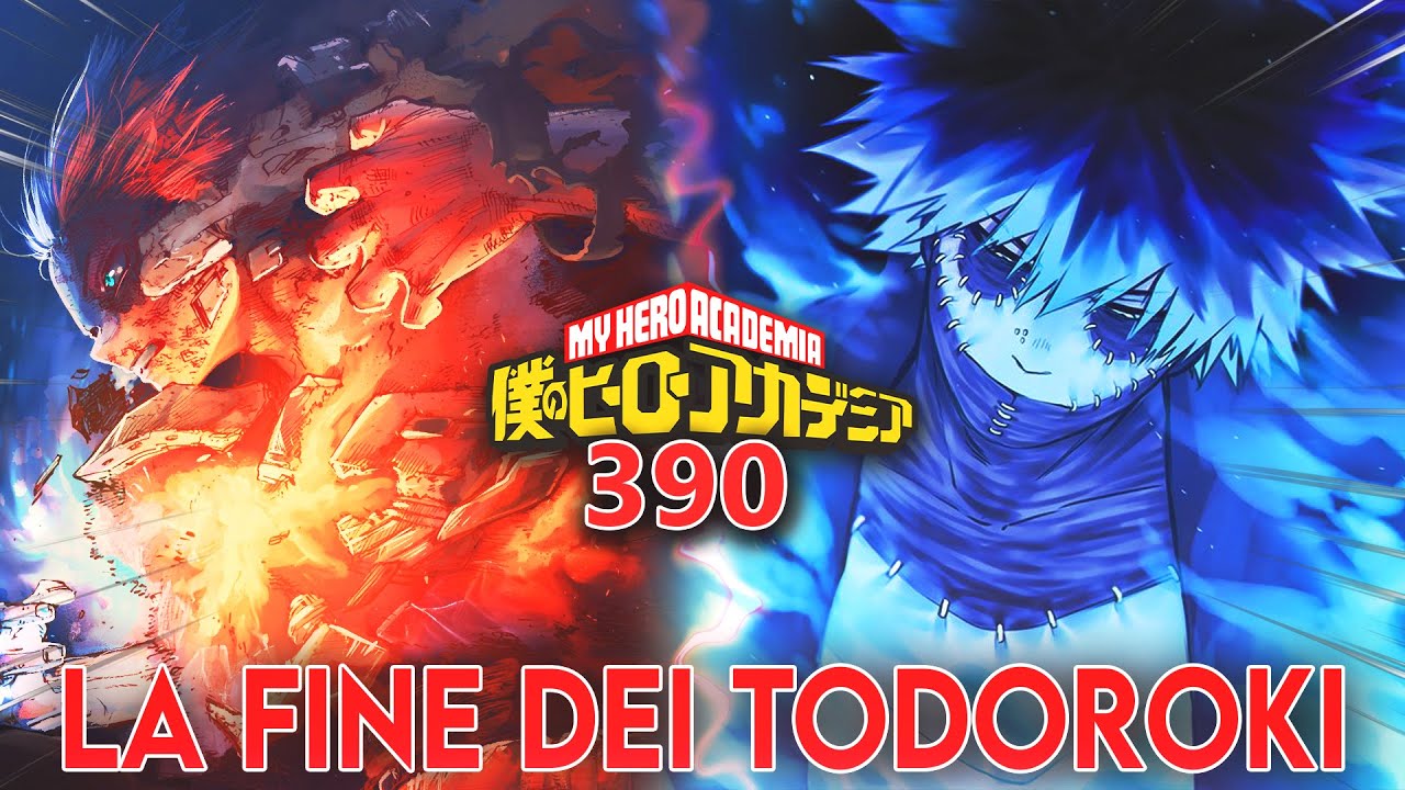 LA FINE DI SHOTO TODOROKI VS DABI! MY HERO ACADEMIA CAPITOLO 390 - YouTube
